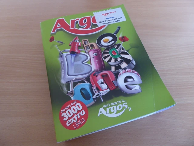 ARGOS CATALOGUE AUTUMN / Winter 2006 £30.36 - PicClick UK