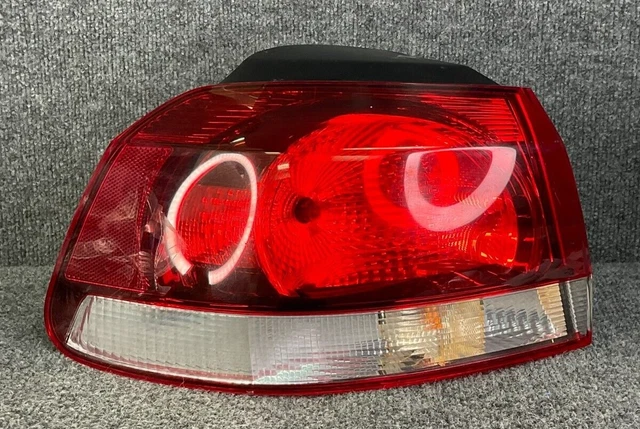 VW GOLF R/GTI Left Tail Light Lamp 🚗🔦 Driver Side (2010–2014) OEM ...