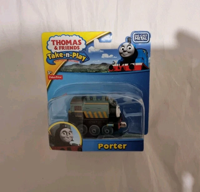 THOMAS THE TANK Engine & Friends TAKE ALONG N PLAY PORTER DIECAST TRAIN ...