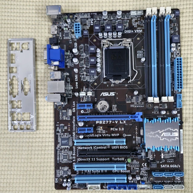 ASUS P8Z77-V LX : LGA1155 Z77 DDR3 ATX + IO-Shield, Verified Working £ ...