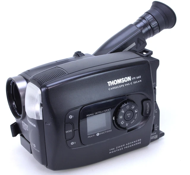 THOMSON VM 660 Caméscope Video VHS-C (Réf#P-768) EUR 7,95 - PicClick FR