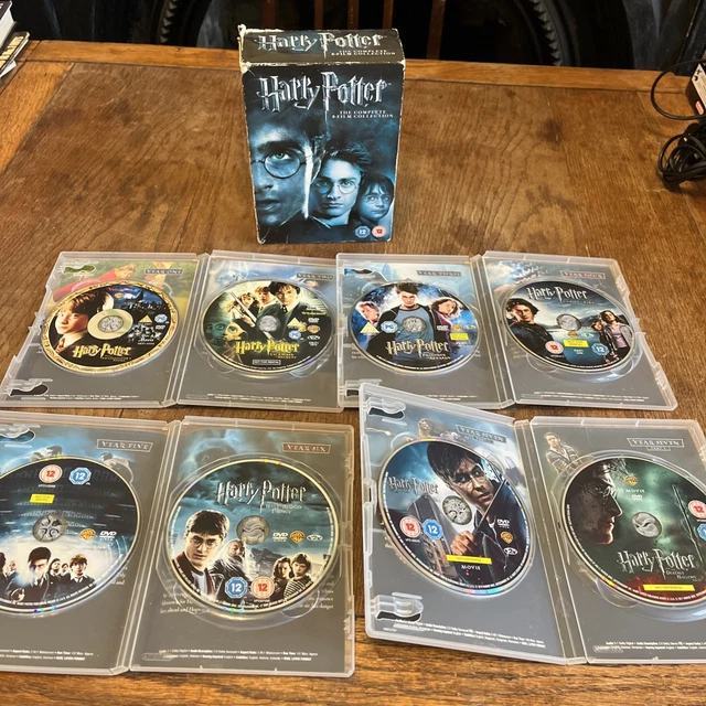HARRY POTTER COMPLETE DVD Collection - Box Set With DVD Extras £12.06 - PicClick UK