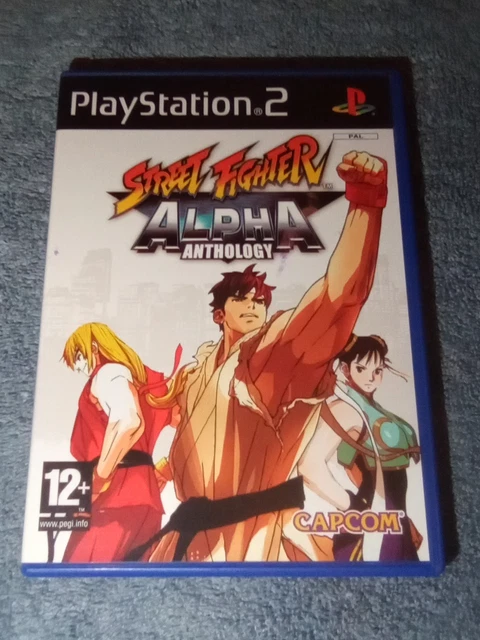 STREET FIGHTER ALPHA Anthology PlayStation 2 PS2 Game Complete With ...