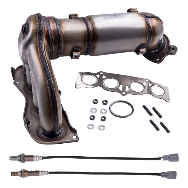 CATALYTIC CONVERTER + O2 Sensor Kit for Toyota Camry 2.4L 674050 2007 ...