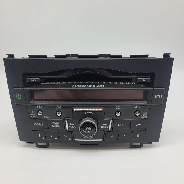 2010 2011 HONDA Crv Am/Fm Radio 6 Disc Cd Mp3/Wma Player 39100-Swa-A011-M1 Oem $44.99 - PicClick CA