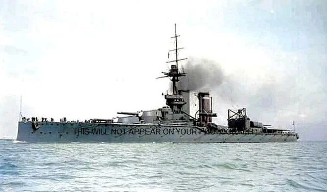 ROYAL NAVY KING George V Class Dreadnought Battleship Hms Audacious £1. ...