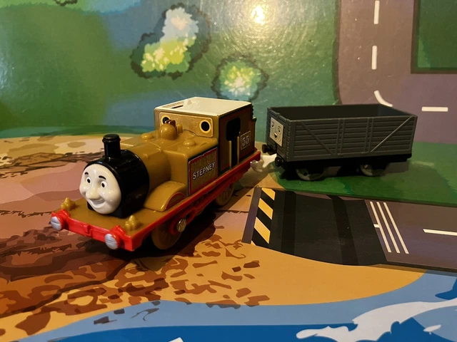 STEPNEY & TRUCK Trackmaster Thomas & Friends Motorised Battery Train ...