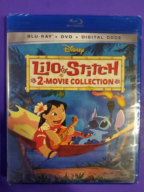 LILO AND STITCH 2 Movie Collection Blu Ray + Dvd No Digital, Lot D4 ...