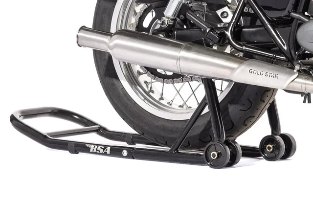GENUINE BSA GOLDSTAR Motorcycle Motorbike Rear Paddock Stand By Sealey ...