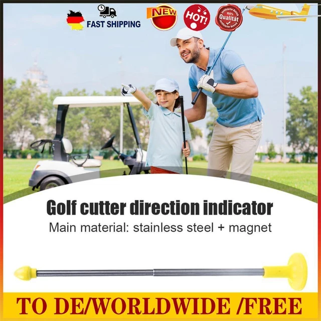 GOLF CUTTER DIRECTION Indicator Swing Club Alignment Correct Stick ...
