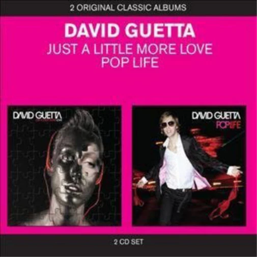 DAVID GUETTA CLASSIC Albums: Just a Little More Love/Pop Life (CD) Box ...