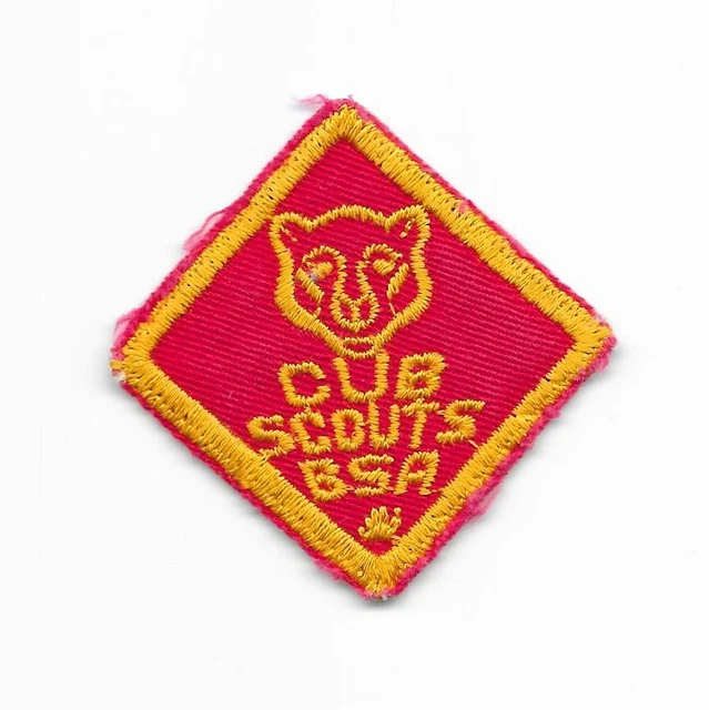 OURS 1955-1972 CUB Scout patch sergé gauche rang garçon scouts of ...