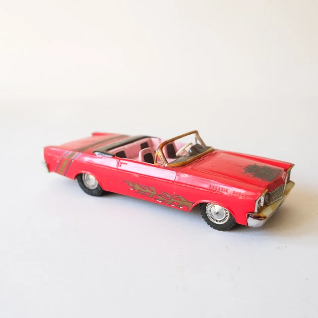 FORD GALAXIE 500 XL Convertible Car Plastic Model Kit Red - Possibly ...