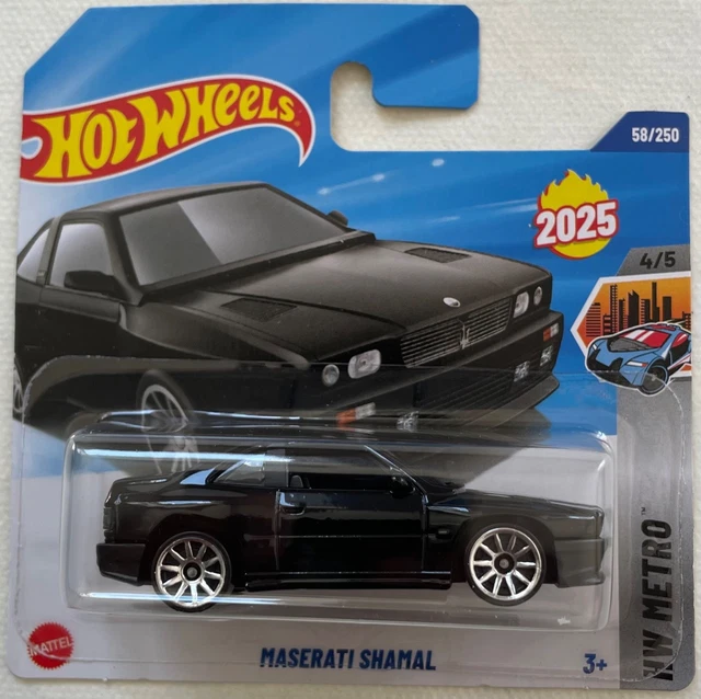 2025 HOT WHEELS Maserati Shamal - Short Card #58/250 £3.29 - PicClick UK