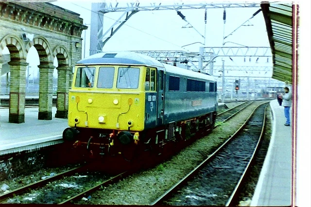 35MM RAILWAY COLOUR Negative Class 86 101 at Crewe £1.95 - PicClick UK