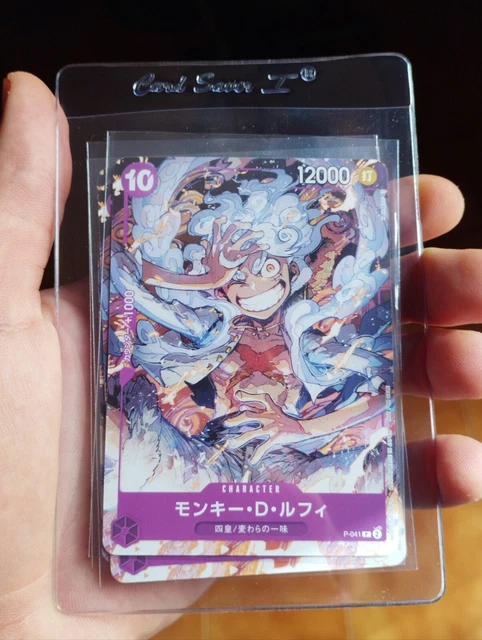 ONE PIECE CARD Game Monkey D. Luffy Gear 5 One Piece Day Promo P-041 P ...