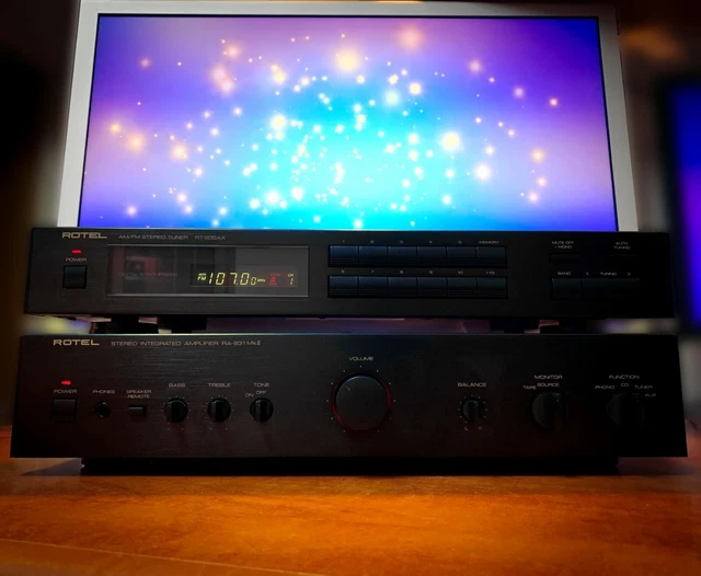 ROTEL RA-931MKII 🌈RARE🌈 Vintage Stereo Integrated Amplifier / Tuner ...