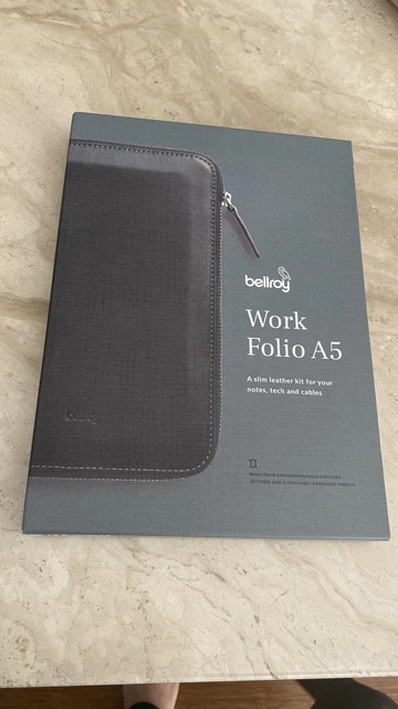 BELLROY WORK FOLIO A5 $182.50 - PicClick AU