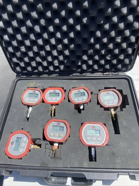 LOT OF 7 Meriam merigauge mini in pelican case $375.00 - PicClick