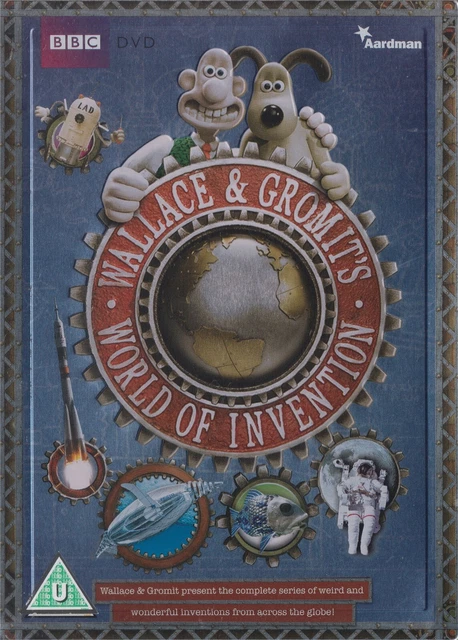 WALLACE & GROMIT World Of Invention STEELBOOK EDITION - NEW Region 2 ...