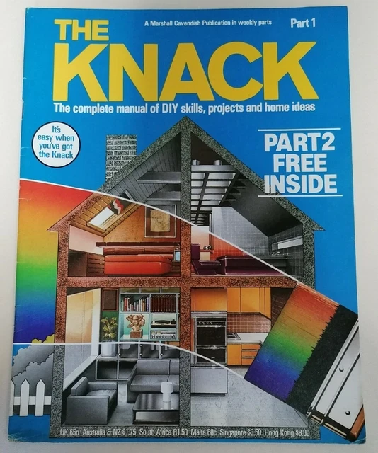 MAGAZINE - VINTAGE 1981 The Knack DIY Marshall Cavendish Manual Part 1 ...