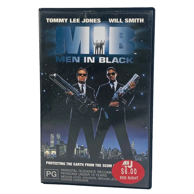 MIB MEN IN Black 1998 AU Release Big Box Ex-Rental VHS Video Cult ...