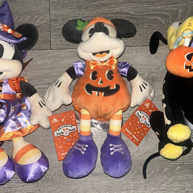 DISNEY STORE HALLOWEEN 2020 Mickey Mouse Jack-O'-Lantern Minnie And ...