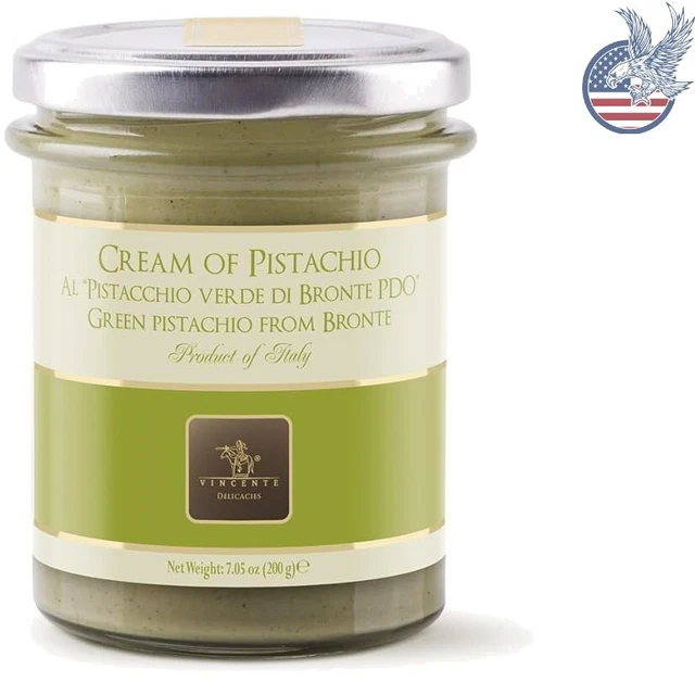 IRRESISTIBLE SICILIAN CREAM of Pistachio Nut Spread - Gourmet Delicacy ...