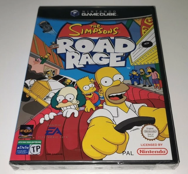 THE SIMPSONS ROAD RAGE Nintendo Gamecube NUEVO NEW SEALED pal españa ...