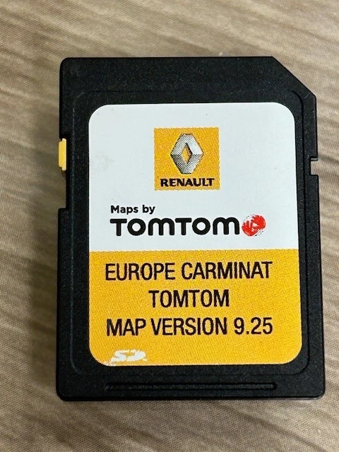 CARTE GPS CARMINAT Tomtom Europe Map Version 9.25, Scenic 3 Laguna 3 ...