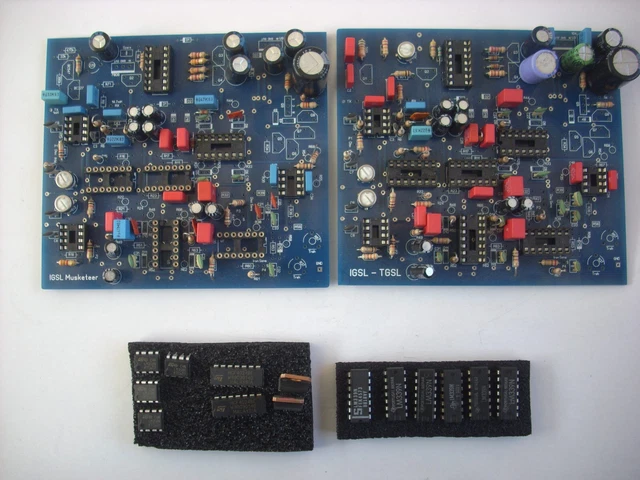 METALLSUCHGERÄT IGSL-TGSL, IGSL-Musketeer, 2 Leiterplatten, teilweise ...
