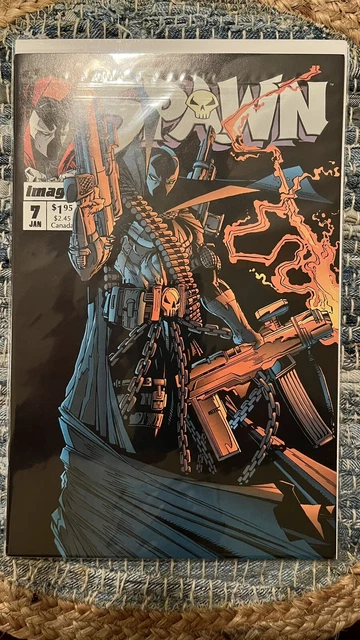 93’ IMAGE COMICS Spawn #7, N/M Excellent Condition EUR 14,50 - PicClick FR