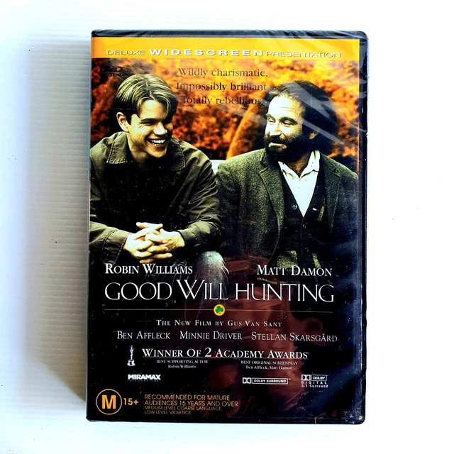 GOOD WILL HUNTING DVD 1997 Drama Classic, Damon, Affleck, Williams ...
