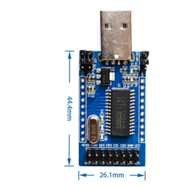 CH341A PROGRAMMER USB To UART IIC SPI I2C Convertor Parallel Port ...