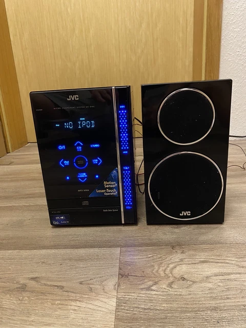 JVC MICRO COMPONENT System UX-GN6 + Speaker und Kabel. Funktionsfähig ...