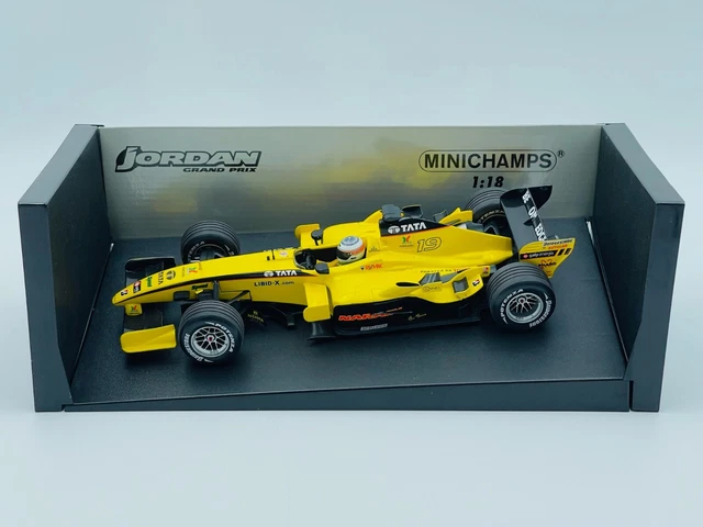 MINICHAMPS F1 100050019 JORDAN TOYOTA EJ15 n°19 GP F1 2005 Karthikeyan ...