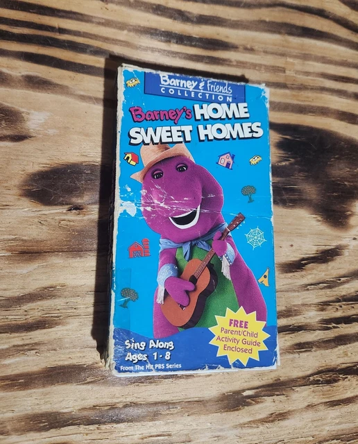 BARNEY - BARNEYS Home Sweet Homes (VHS, 1993) $7.80 - PicClick CA