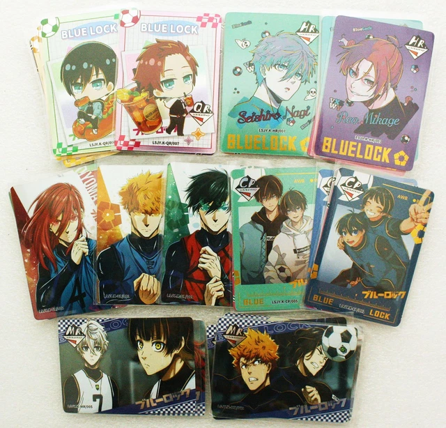 BLUE LOCK CCG Vol 1 (LSJY.K/001) - Cartes Inserts RARE (QR, HR, GR, MR ...