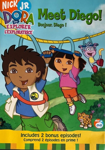 NICK JR. DORA the Explorer - Meet Diego! DVD 2007 ** Disc Only ** $4.99 ...