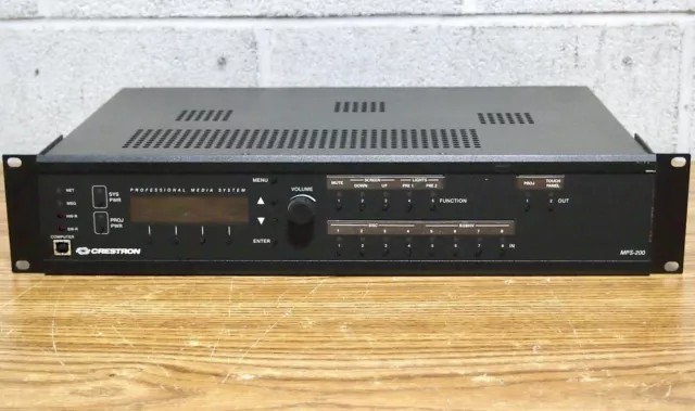 CRESTRON MPS-200-70V PROFESSIONAL Media System $89.99 - PicClick
