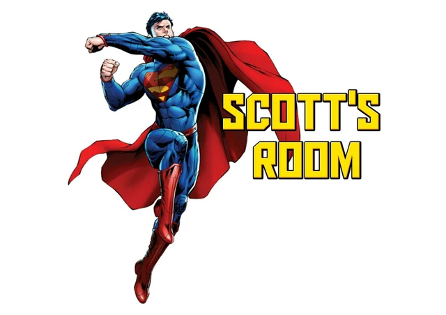 PERSONALISED ANY NAME Superman Wall Decal 3D Art Sticker Vinyl Room ...