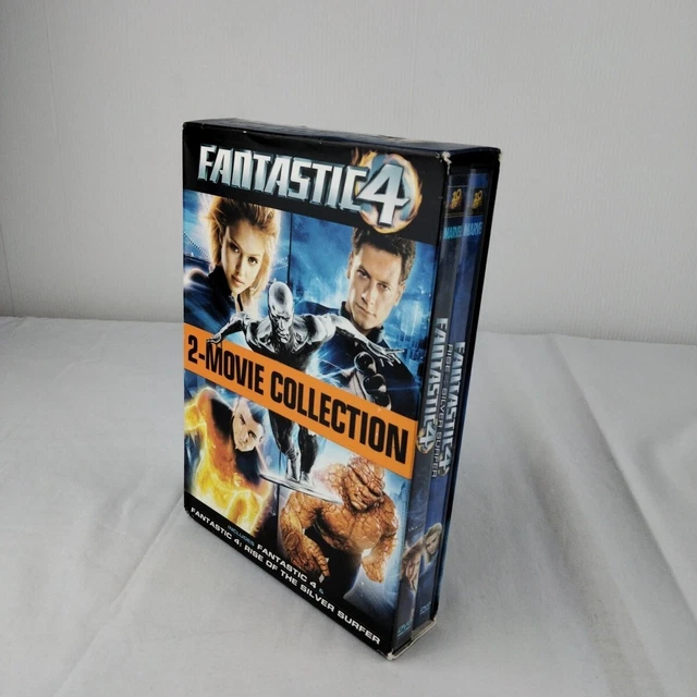 FANTASTIC 4 2-MOVIE Collection NTSC DVD Region 1 Box Set. Marvel Silver Surfer $5.95 - PicClick AU