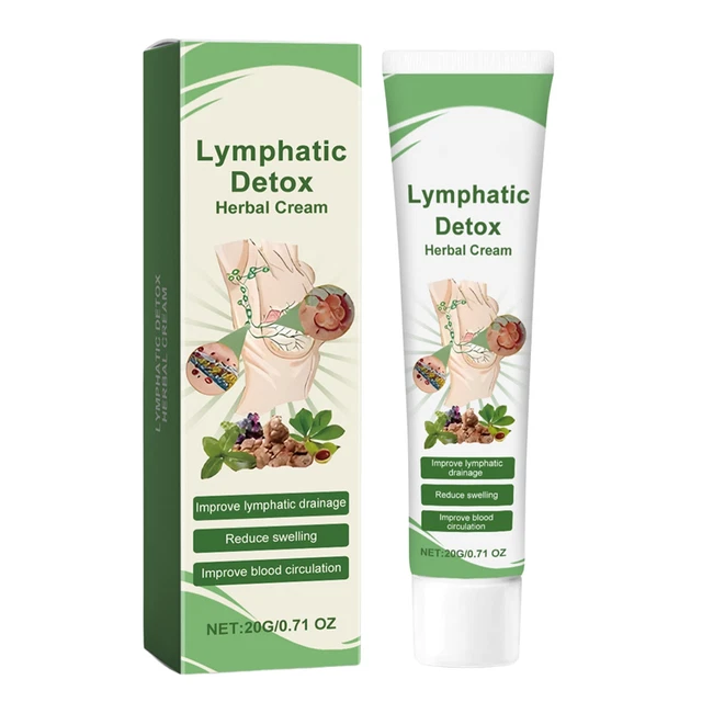 HERBAL LYMPH NODES Cream Armpit Lymph Care Ointment Anti-Swelling ...