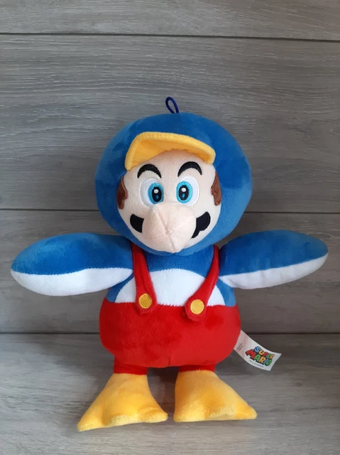 SUPER MARIO PENGUIN Mario Suit Plush Soft Toy 12" Gaming Nintendo ...