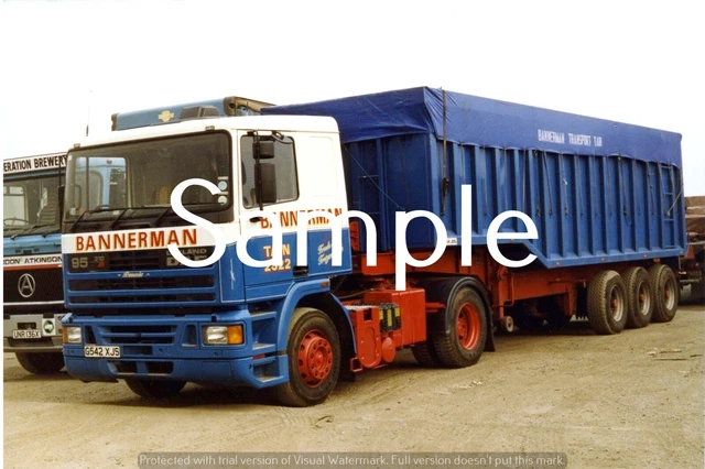 TRUCK PHOTOS DAF Artic Bulk Tipper Bannerman £0.99 - PicClick UK