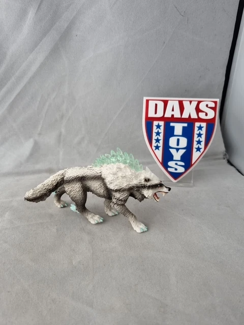 SCHLEICH ELDRADOR CREATURES ICE WORLD SNOW WOLF FIGURE Fantasy ...