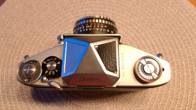 FOTOAPPARAT EXA EXAKTA VX500 mit Objektiv Meyer-Optik Görlitz, 2,8/50 ...