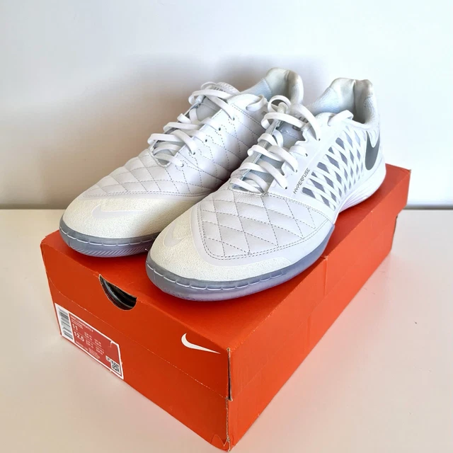 NIKE LUNARGATO II IC Indoor Football Shoes Men's EUR45/US12 White Chrome £91.92 - PicClick UK