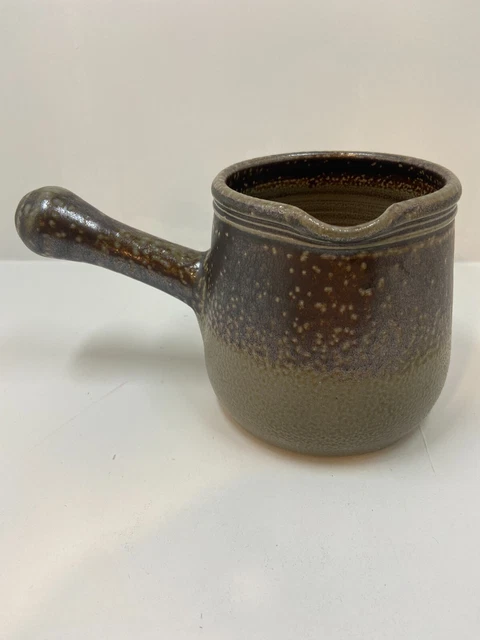 COLONIAL WILLIAMSBURG RESTORATION Salt Glaze Stoneware Pottery Pipkin ...