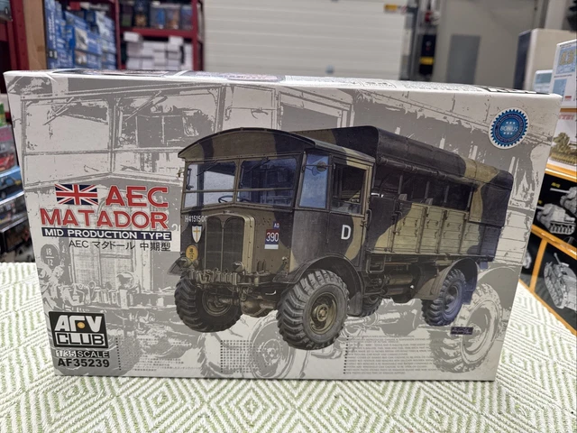 AFV CLUB AEC Matador 1:35 Scale Military Model Kit Mid Production Type ...